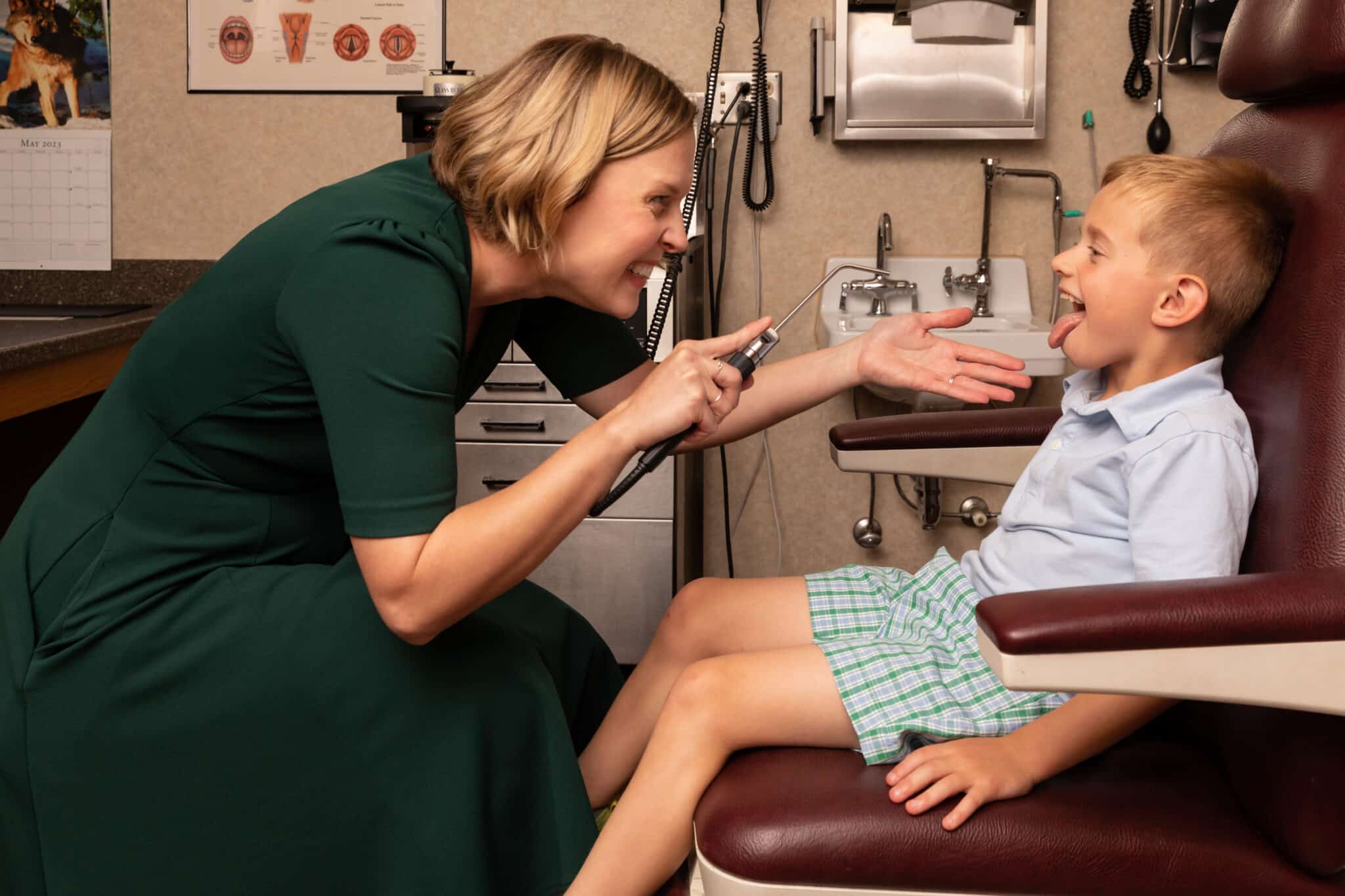 Pediatric Tonsil Infections | Eastern Oklahoma Ear, Nose & Throat, Inc.